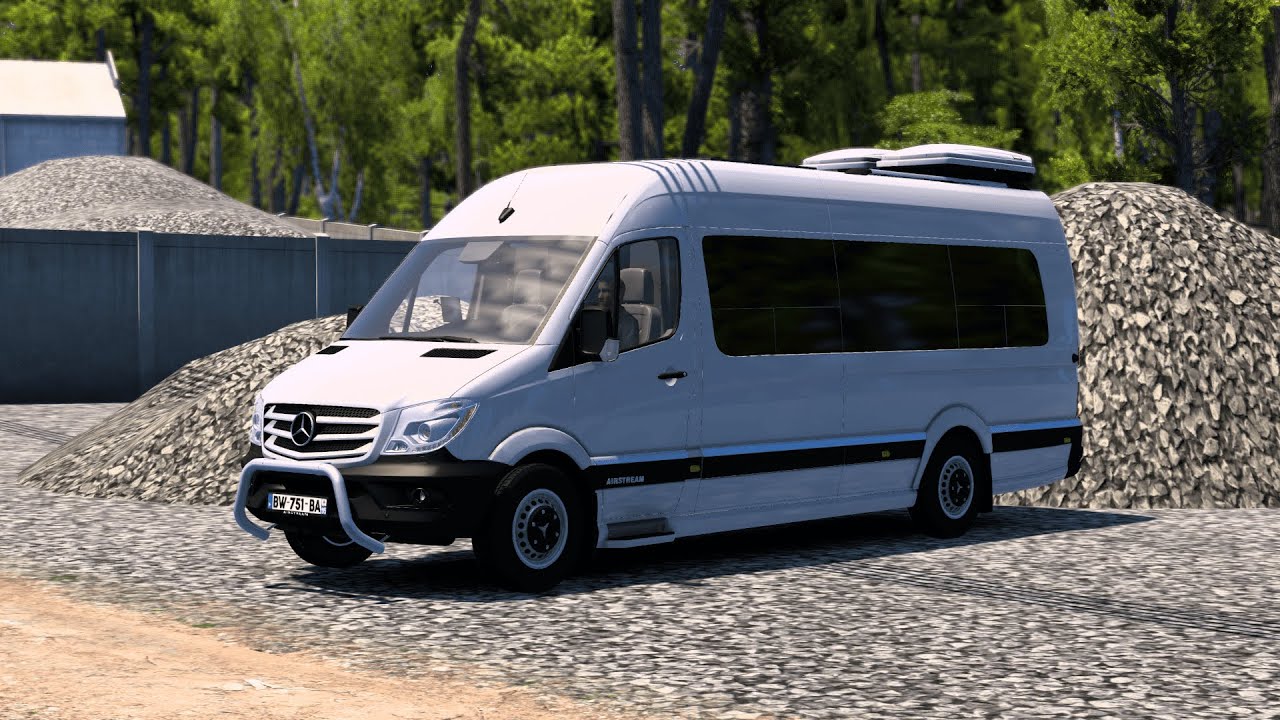Mercedes-Benz Sprinter | Ets 2 Mods 1.55 - YouTube