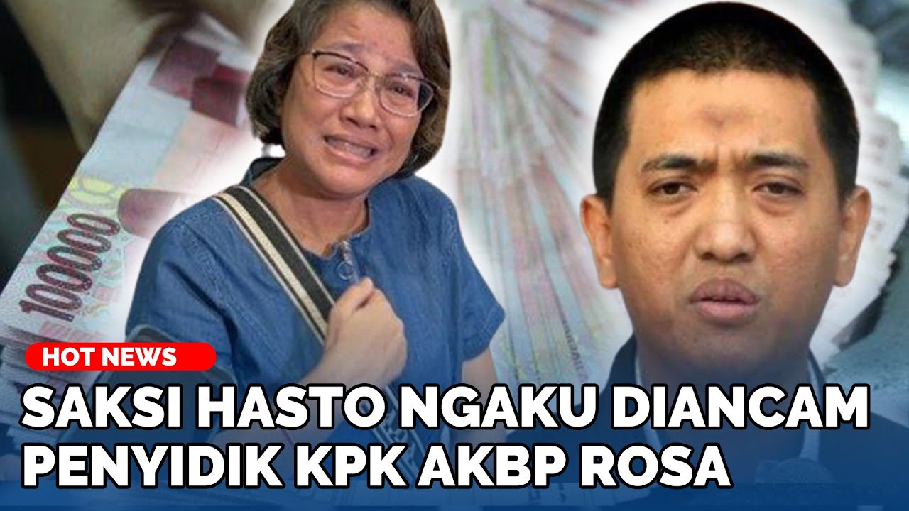Saksi Hasto Ngaku Diancam AKBP Rosa, Penyidik KPK yang Bikin Emosi ...