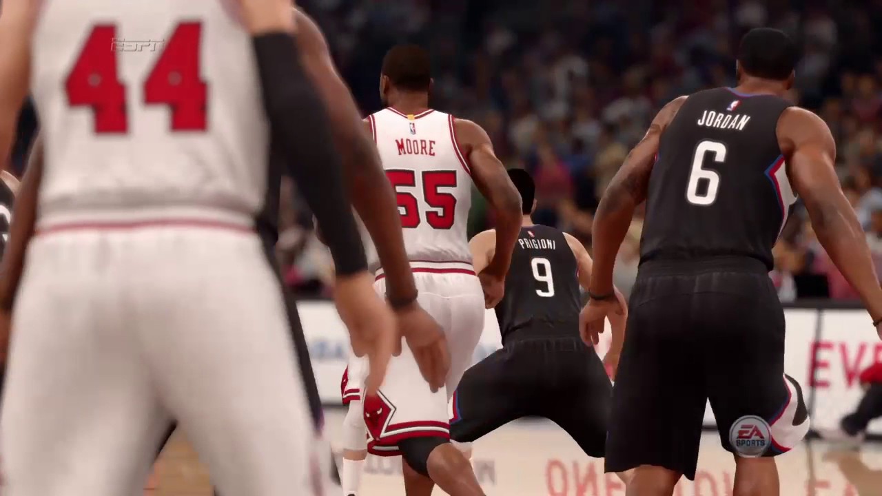 NBA live 16 contact dunks are savage asf - YouTube
