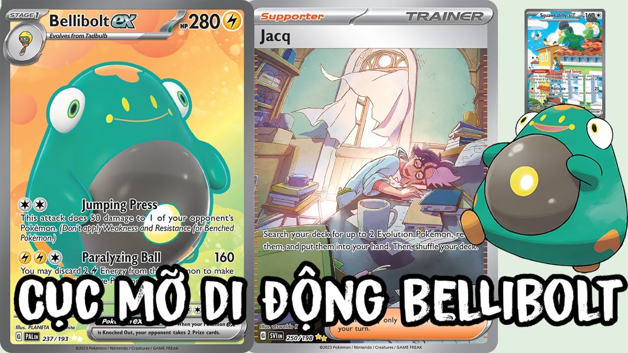 Bellibolt ex Standard Deck Cục mỡ di động | Pokémon TCG Live – Min Lake ...