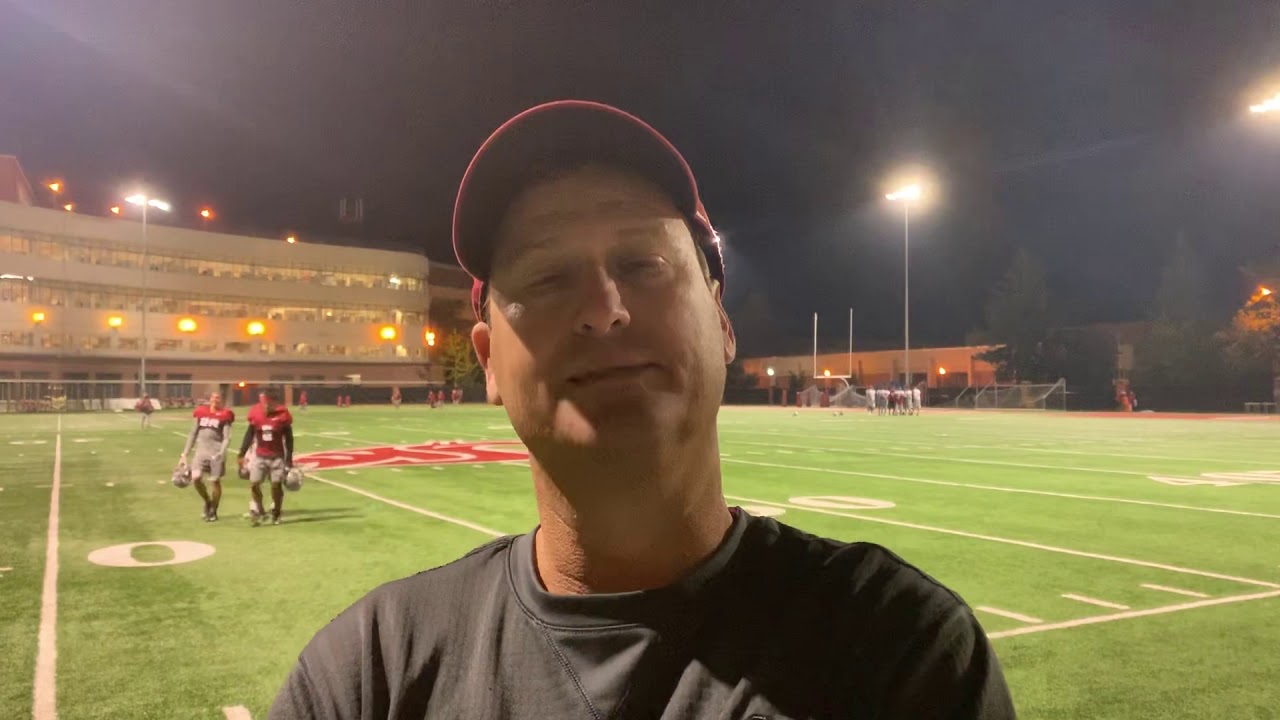 Steve Spurrier Jr. post-practice 9/8 - YouTube