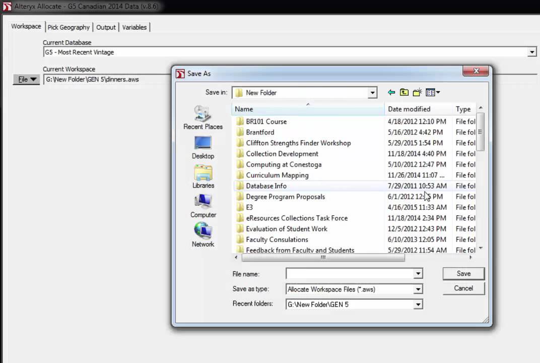Generation 5 Allocate Software Tutorial - YouTube
