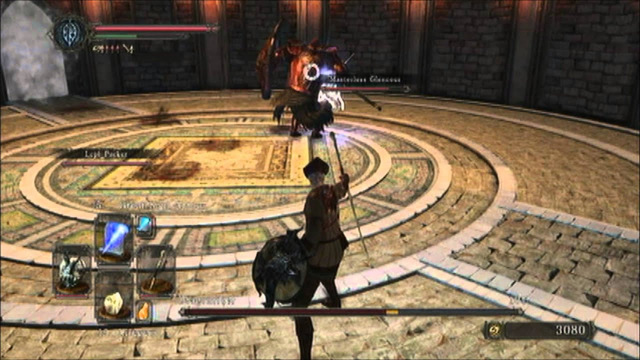 Dark Souls 2 Boss Fight Dragonrider - YouTube