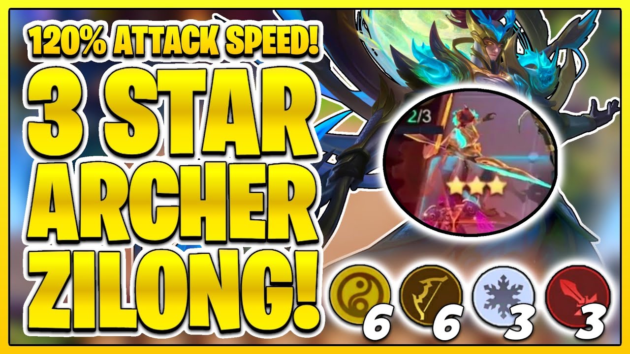 SUPER FAST 3 STAR ZILONG - 6 ARCHER + 6 CADIA RIVERLAND! ANAK MOONTON ...