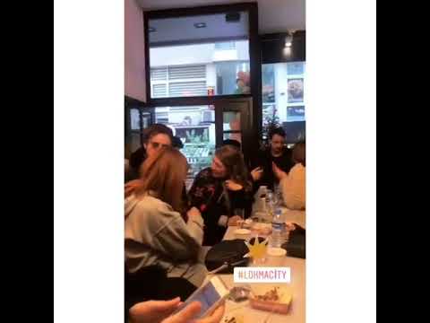 Neslihan Atagül with Kaan Urgancioglu In the LokmaCity party•