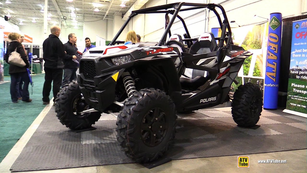 2016 Polaris RZR XP Turbo EPS 1000 Side by Side ATV - Walkaround - 2015 ...