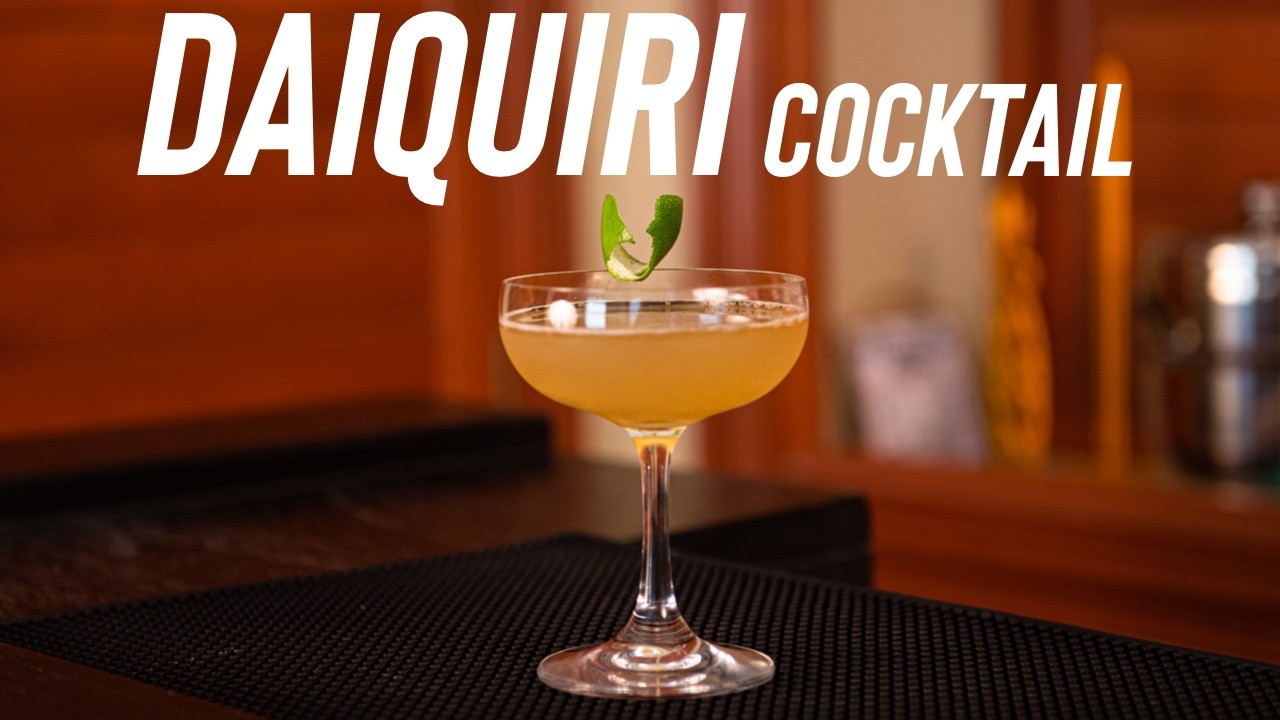 How to Make the Classic Daiquiri | Timeless Rum Cocktail Recipe - YouTube