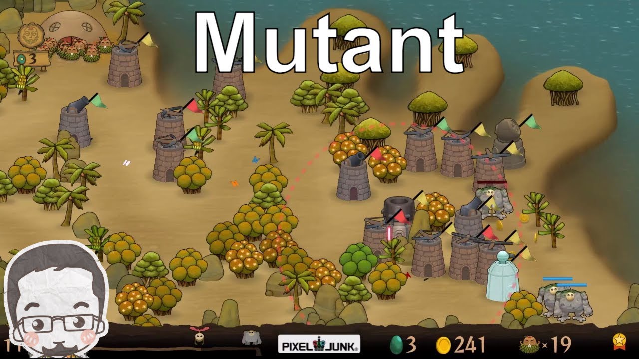 PixelJunk Monsters (PC) - Mutant Achievement - YouTube