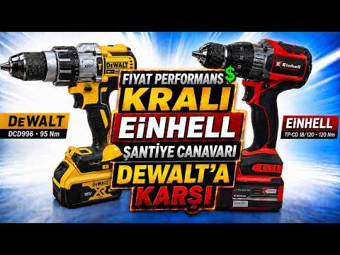 95Nm DEWALT vs 120Nm EİNHELL! 🤔 Fiyat Farkına Değer mi?