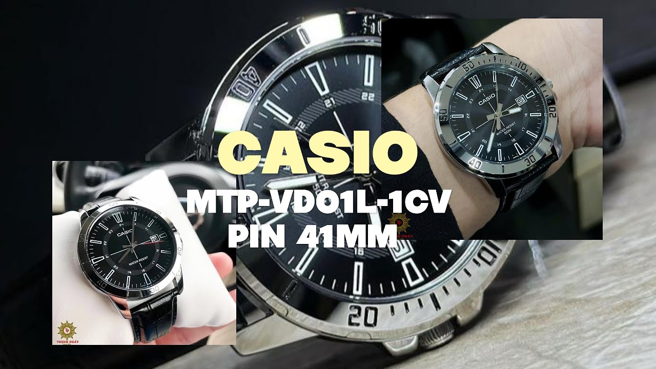 CASIO MTP-VD01L-1CV 41.5mm | Đồng Hồ Thịnh Phát #dongho #casio # ...