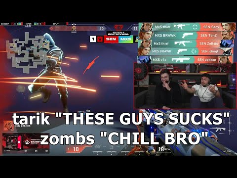 SEN Tarik RAGING At SENTINELS GETTING ECO'ED Against MOIST X SHOPIFY