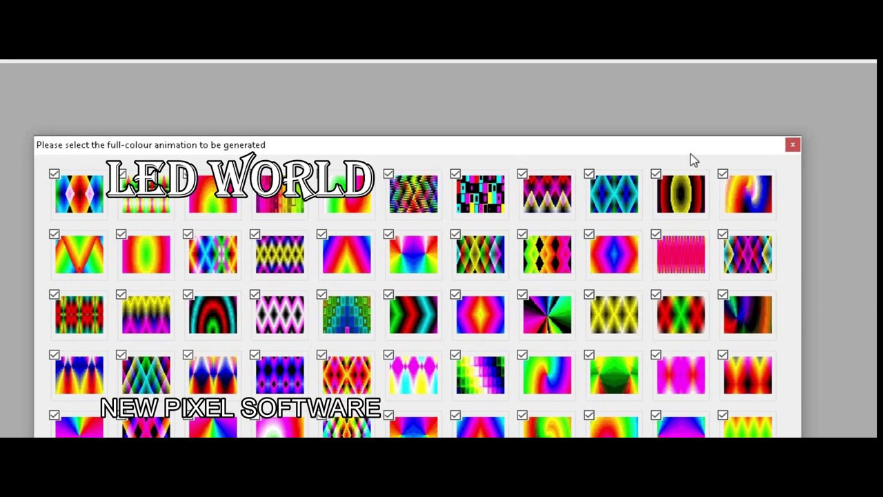 !! PIXEL LED NEW SOFTWARE !! - YouTube