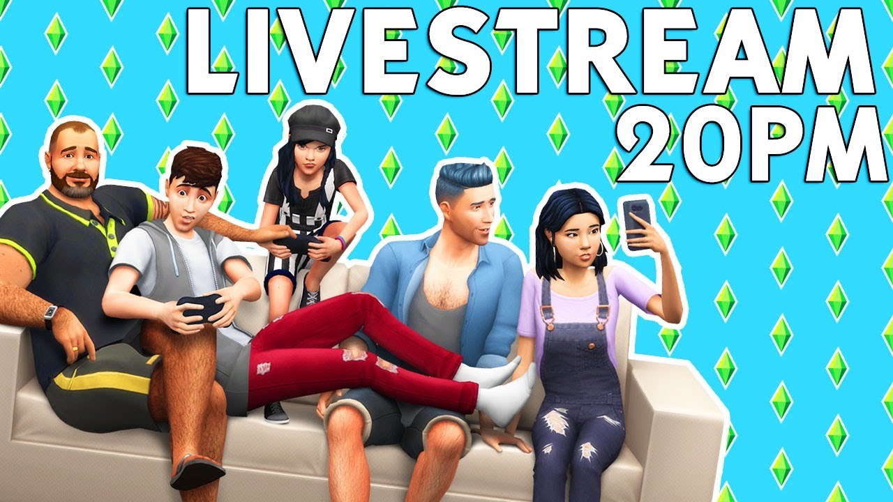 livestream DE weekend | The Sims 4 - YouTube