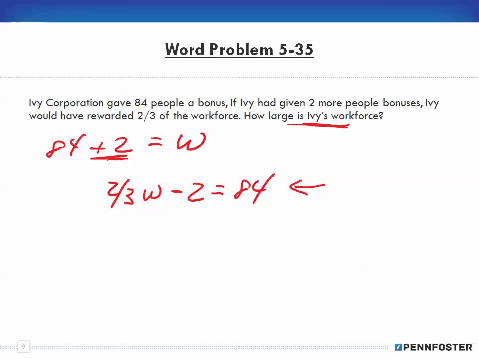 Math for Business and Applications Ch 5 Word Problems 5 33 and 5 35 ...