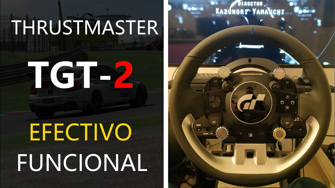 😋 Primeras impresiones volante Thrustmaster TGT-2 | ¿Merece la pena sin ...