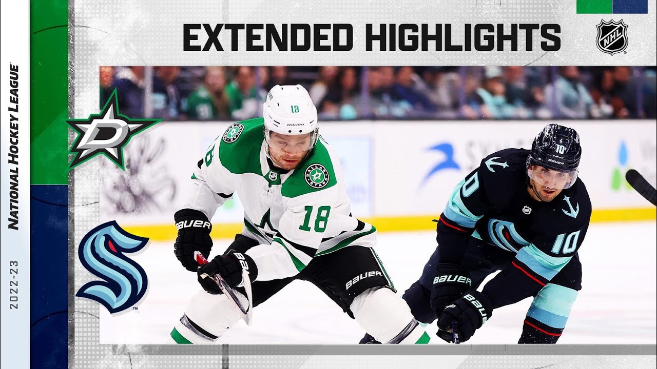 Dallas Stars vs. Seattle Kraken Mar 13, 2023 HIGHLIGHTS - YouTube