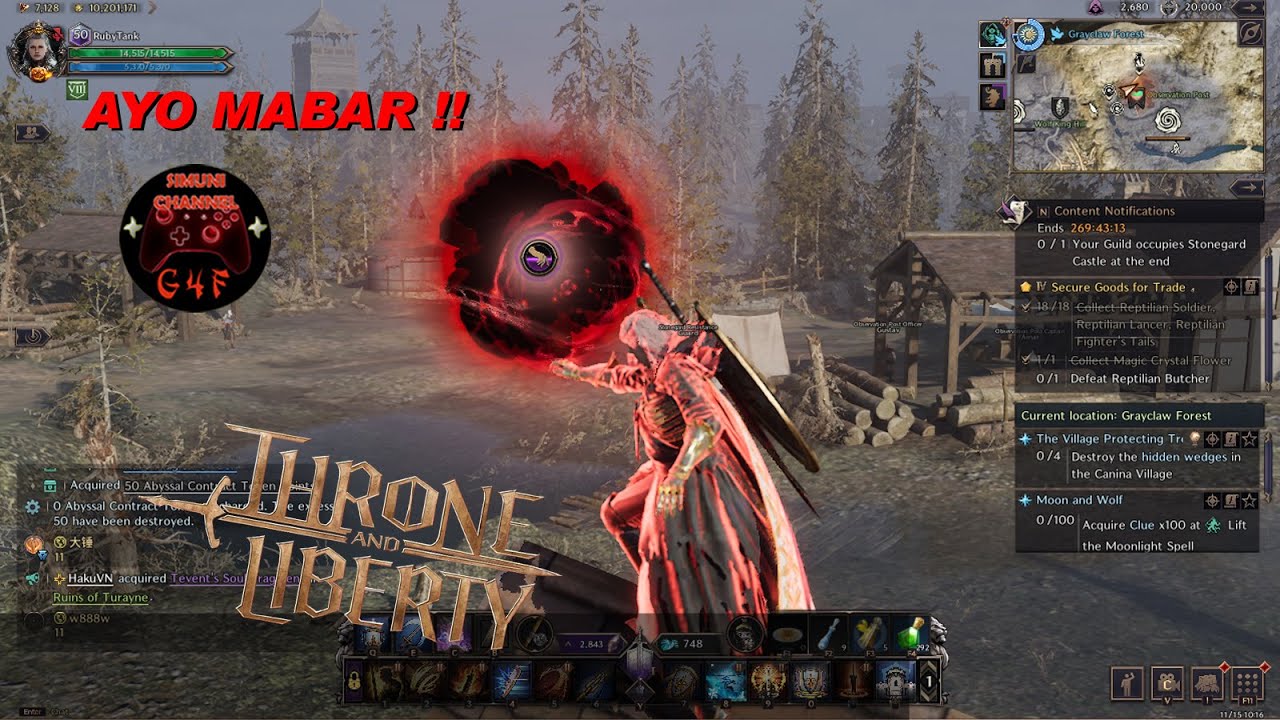 🔴THRONE and LIBERTY - mumpung rame kita progress lagi bro..☕️#29 - YouTube