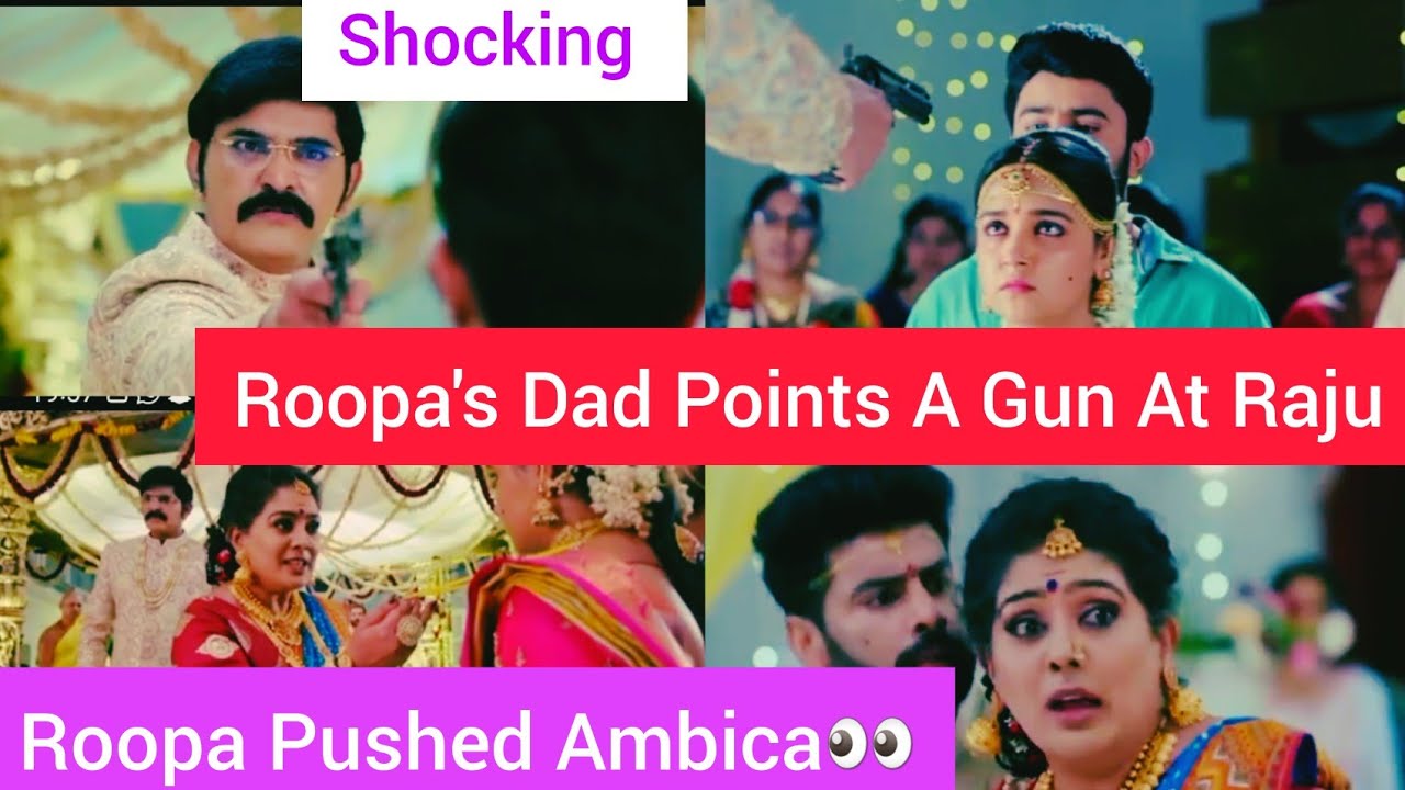 Driven By Deceit. Pratap To Kill Raju. Roopa Pushed Ambica. Shocking ...