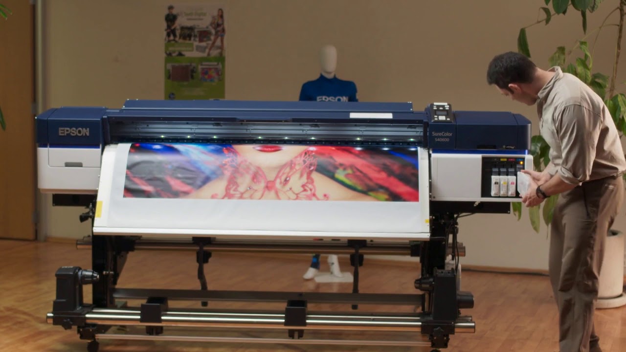 Epson SureColor Série S40600 - YouTube