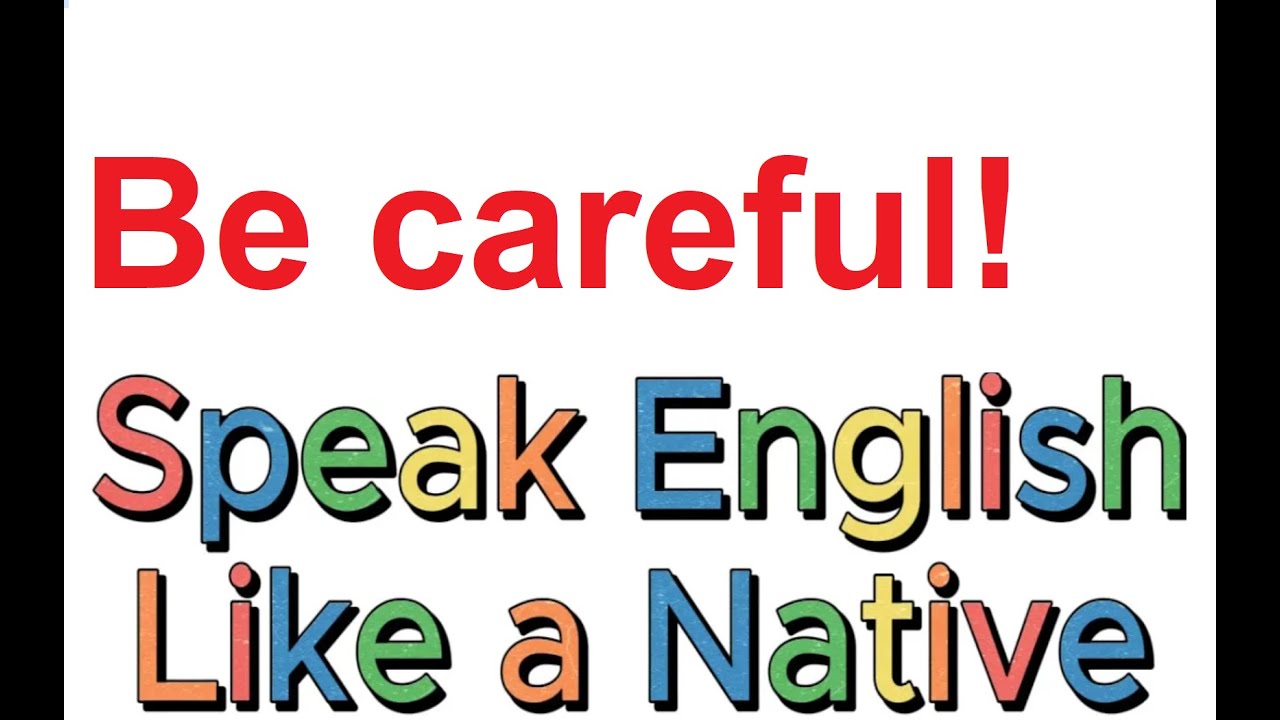 Warning someone about danger or risk | Speak English Like a Native ...