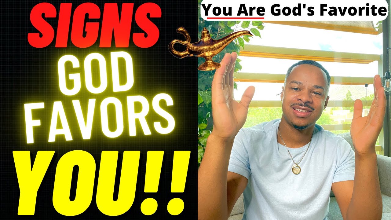 6 Signs God Favors You over OTHERS and You are His FAVORITE ONE! - YouTube