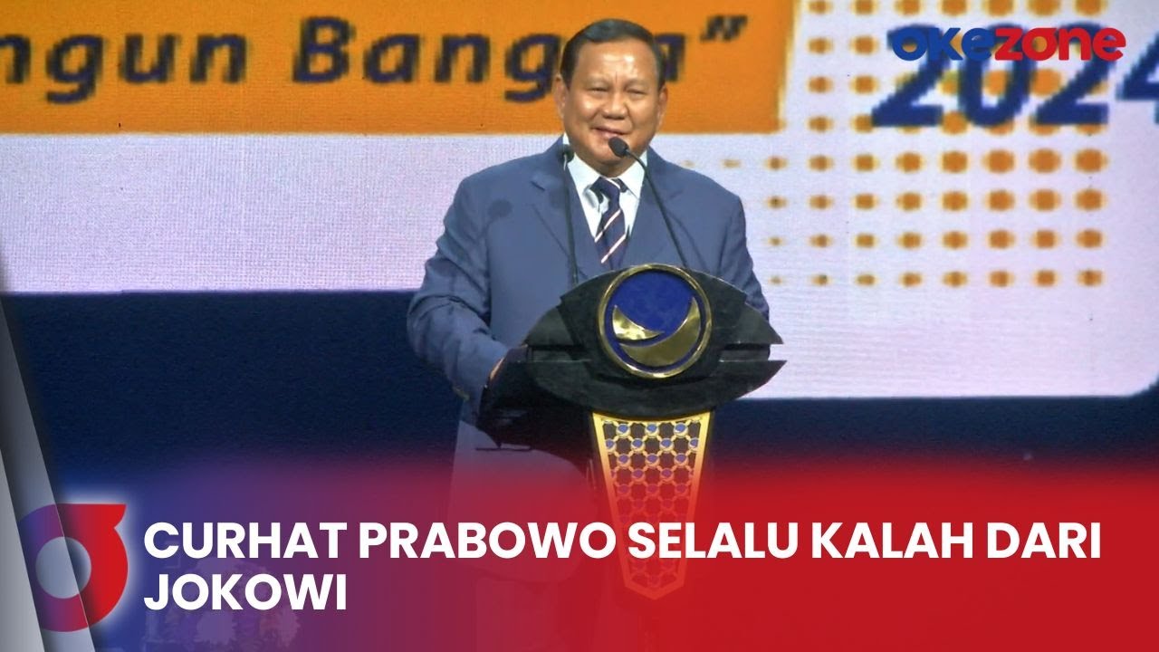 Prabowo Curhat Kalah Terus dari Jokowi Lalu Akhirnya Menang: Sorry Yee ...