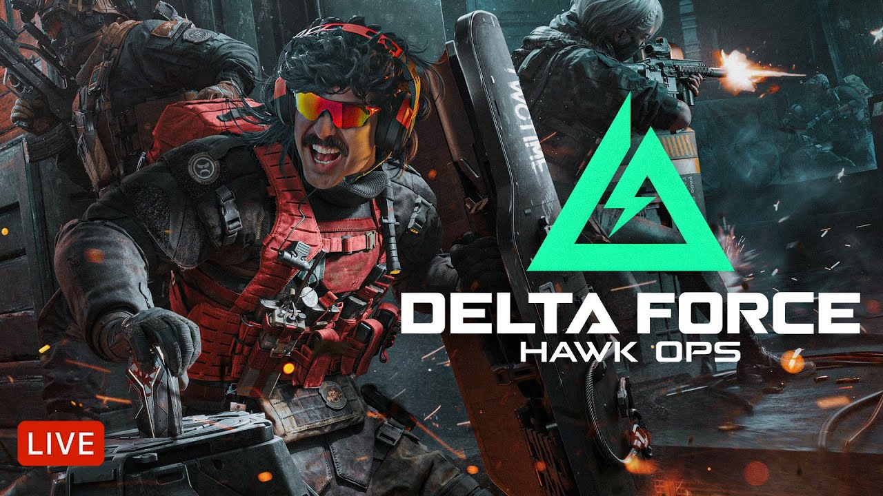 🔴LIVE - DR DISRESPECT - DELTA FORCE - STARFALL NEW SEASON - YouTube
