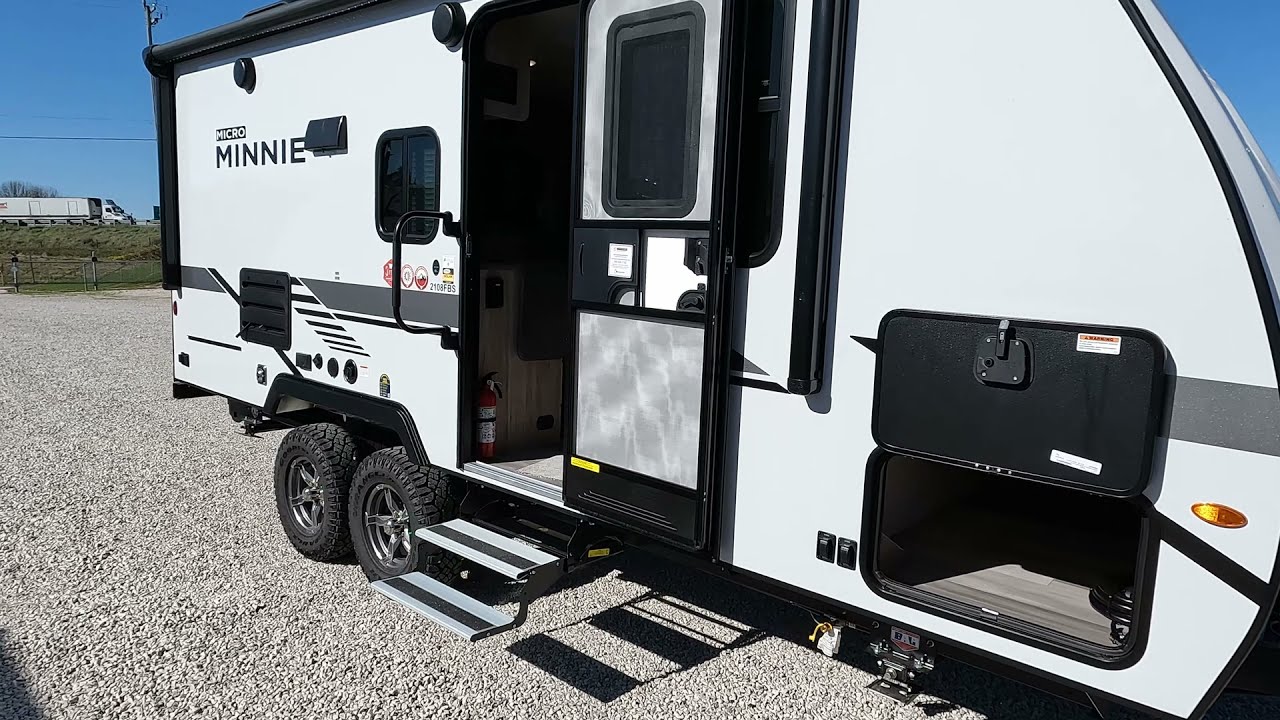 2022 Winnebago Micro Minni 2108FBS Travel Trailer - YouTube