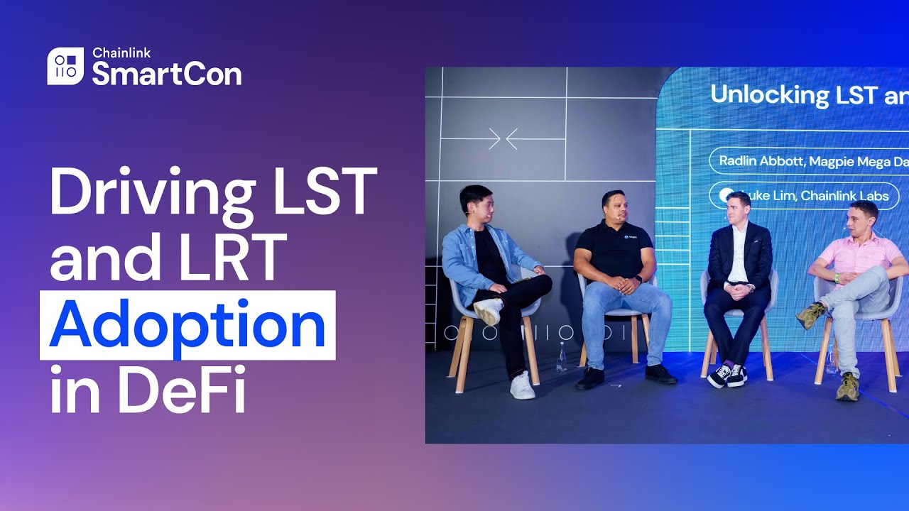 Unlocking LST and LRT Adoption in DeFi With Balancer, Chainlink, Eigenpie, Lido | SmartCon 2024 ...