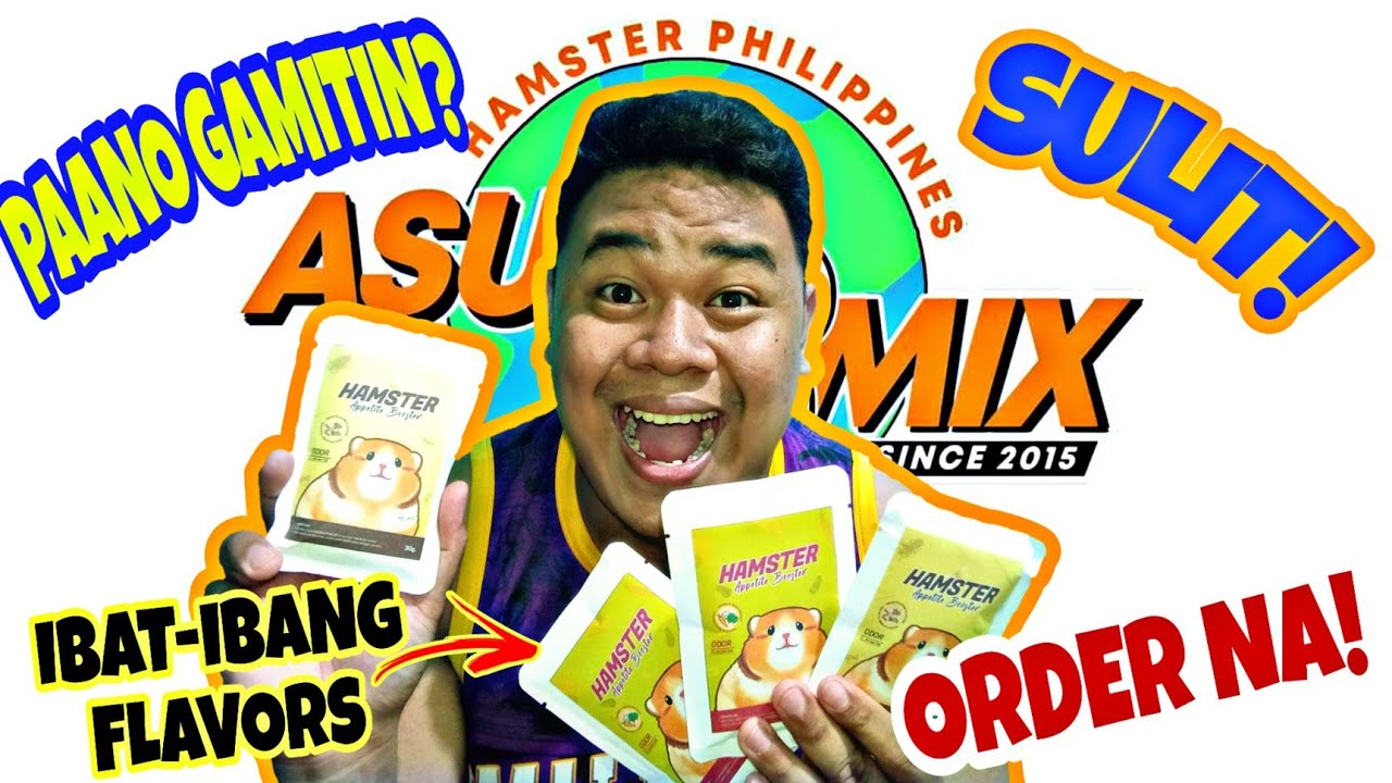 UNPACKING ASUMIX HAMSTER POWDER! - YouTube