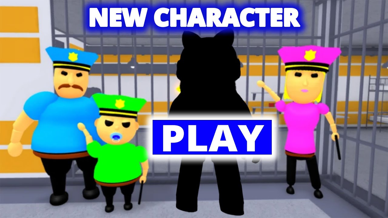 SWEET GIRL AND POMNI ESCAPE FROM PRISON BORRIS POLICE FAMILY PRISON RUN ...