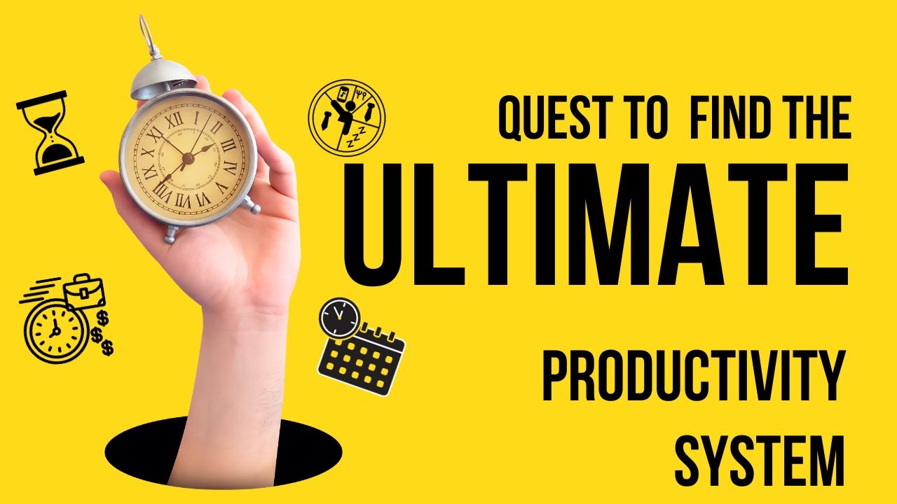 Quest for the ultimate productivity system - YouTube