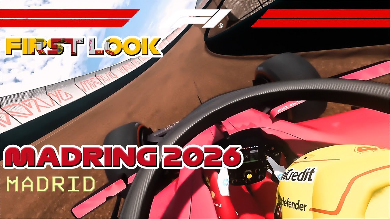 This Is How Madrid GP Will Look in 2026! | GYRO CAM | F1 2026 - YouTube