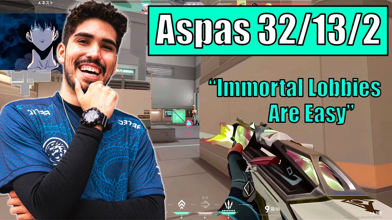 LEV Aspas Dominating Immortal Lobbies | In IceBox | On Jett | VALORANT ...