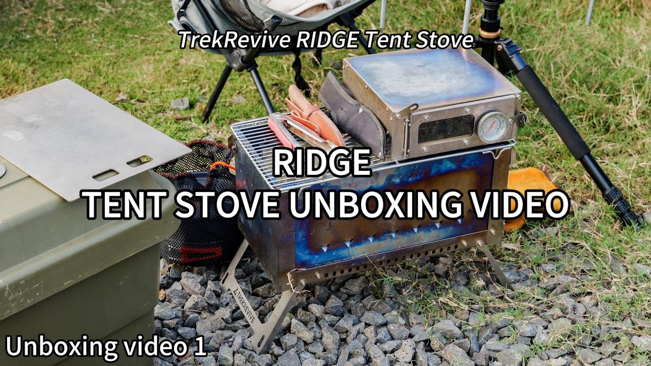 Top Tent Tools and Tips | Tent Stoves | TrekRevive RIDGE Tent Stove ...