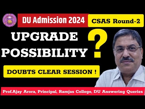 DU CSAS Round 2 : What Are The Chances of Getting Desired Choice In ...