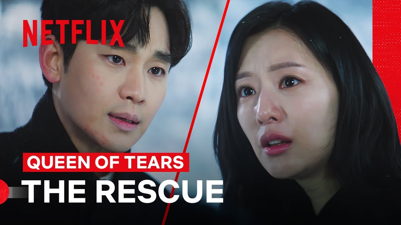 Kim Soo-hyun Rescues Kim Ji-won | Queen of Tears | Netflix Philippines ...