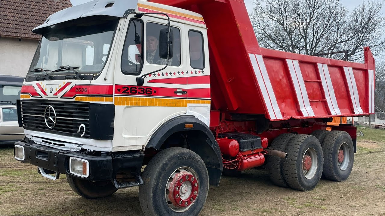 Mercedes Benz 2636 6x4 v10 - YouTube