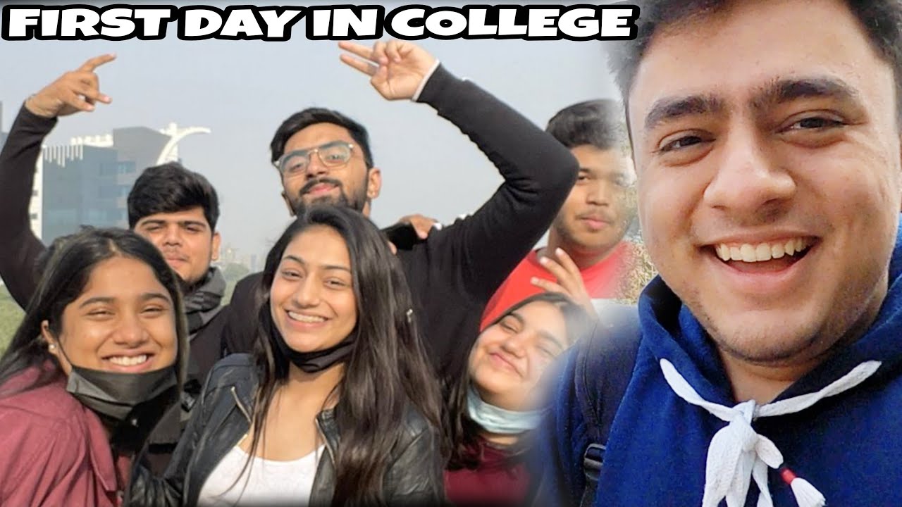 FIRST DAY OF COLLEGE (BATCH 2021) - YouTube