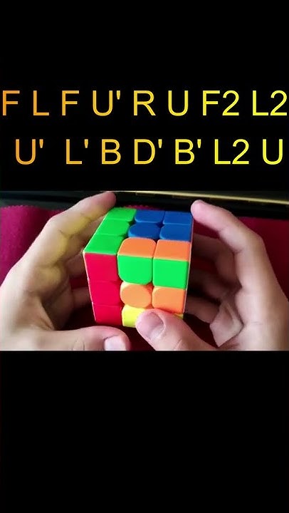 Cube Inside A cube Algorithm - YouTube