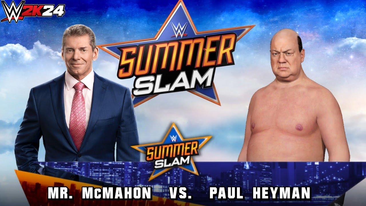 Full Match - Mr McMahon vs. Paul Hayman: SummerSlam|WWE 2K24 - YouTube