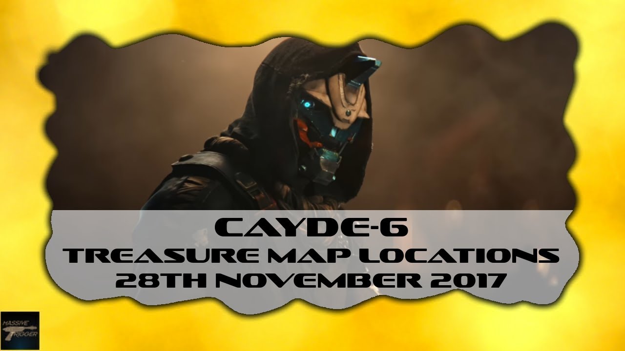 Destiny 2 Cayde 6 Weekly Stash Treasure Map Locations 28th November ...