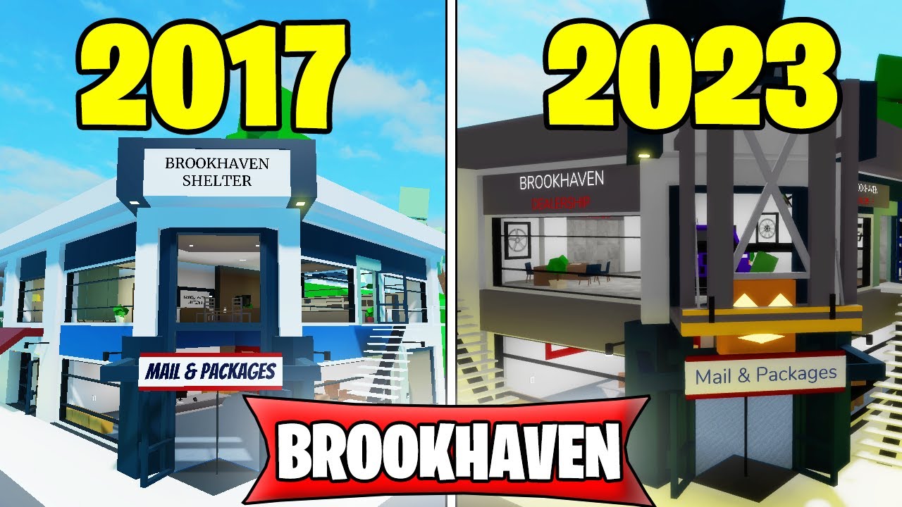 The FIRST Version Of Brookhaven.. (Brookhaven RP) - YouTube