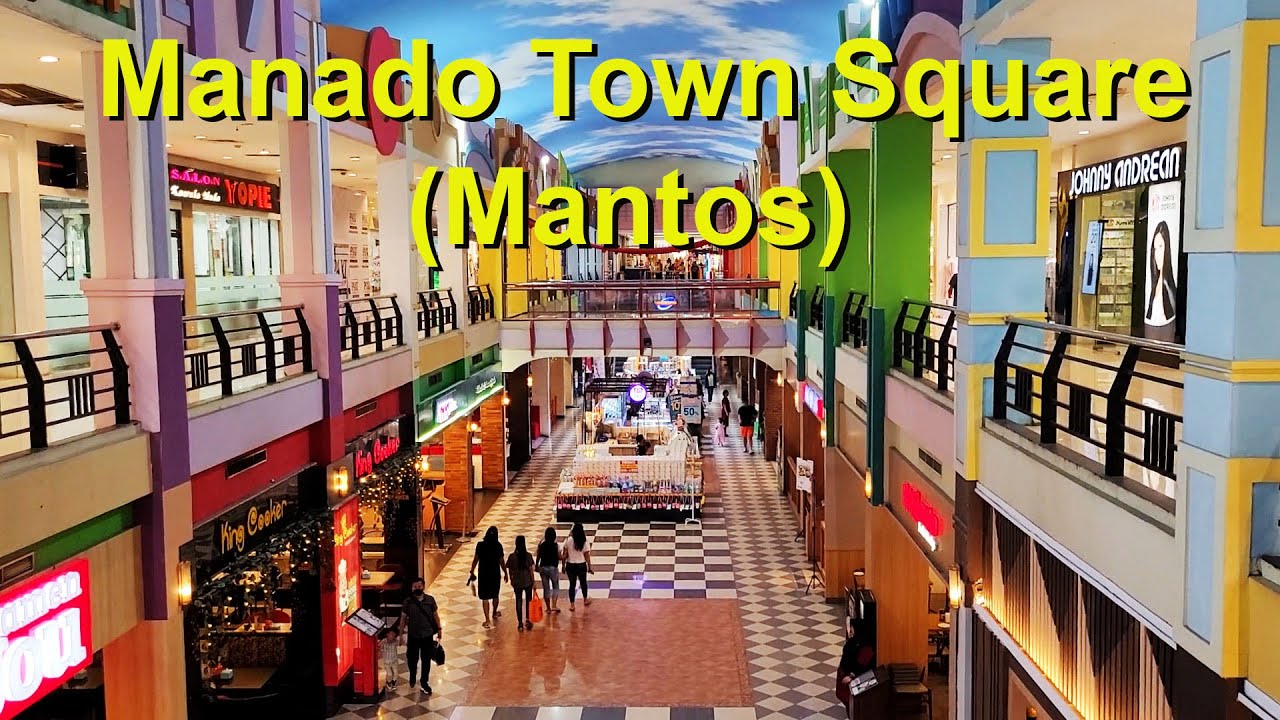 Manado Town Square (Mantos) di Hari Minggu Sekitar Jam 11. - YouTube
