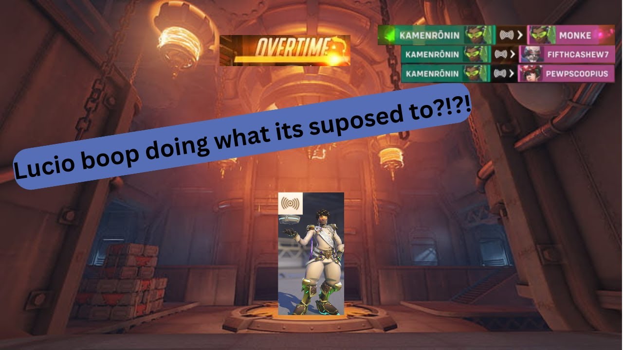 Lucio boop actually working and helps me clutch. - YouTube