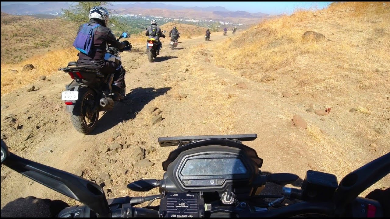 OFF ROAD RIDE ON DOMINAR 250 NEAR PUNE | Jay Borade - YouTube