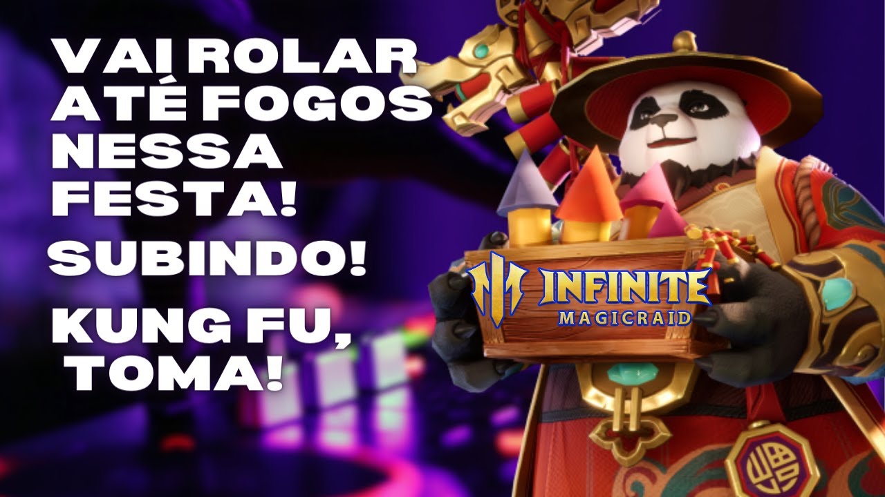 🧿Infinite Magicraid ~ Bora Festejar! Kung Fu!? TOMA! - YouTube