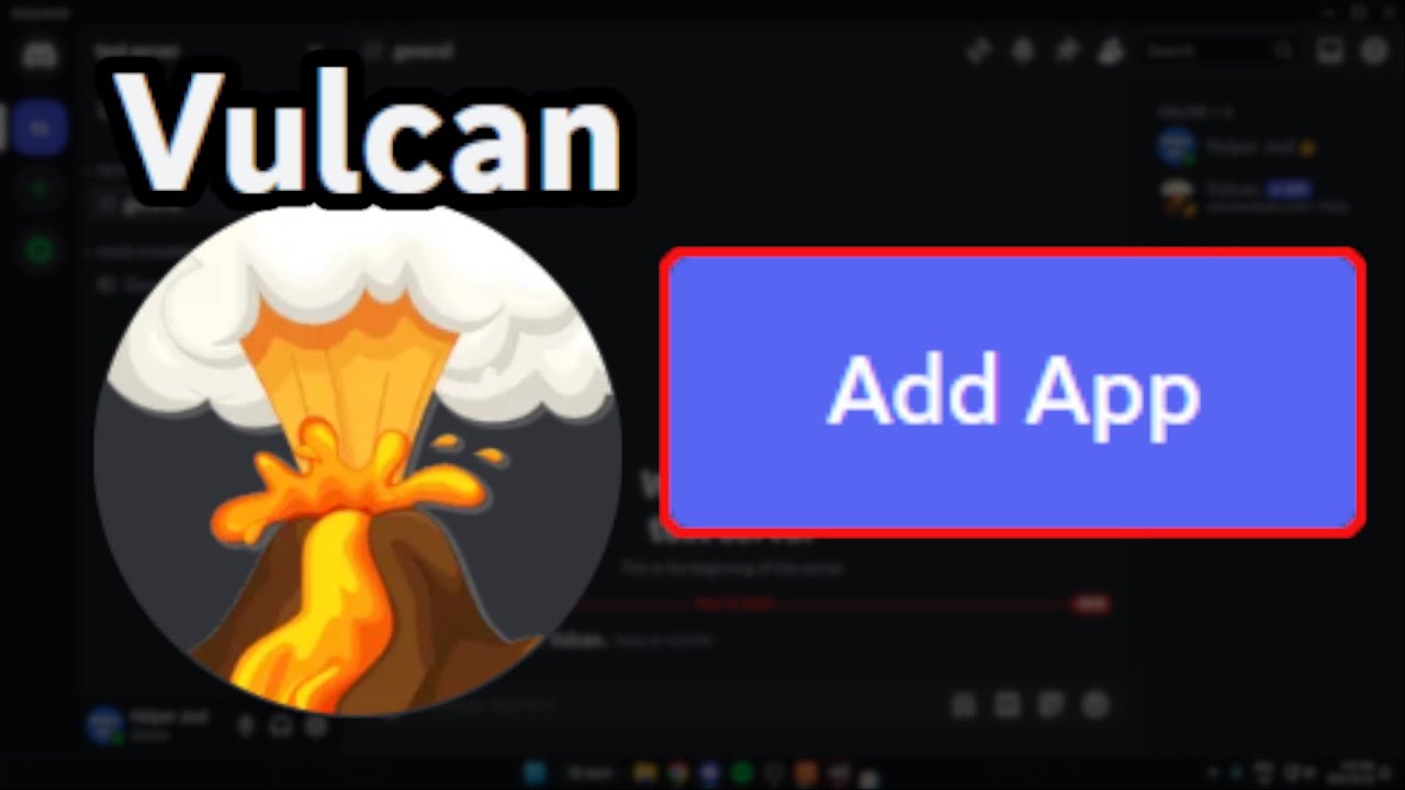 How To Add Vulcan Bot To Discord Server - YouTube