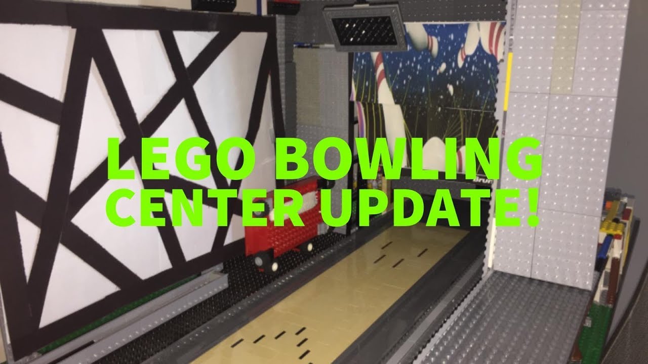 Lego Bowling Center Side Wall And Ceiling Update - YouTube