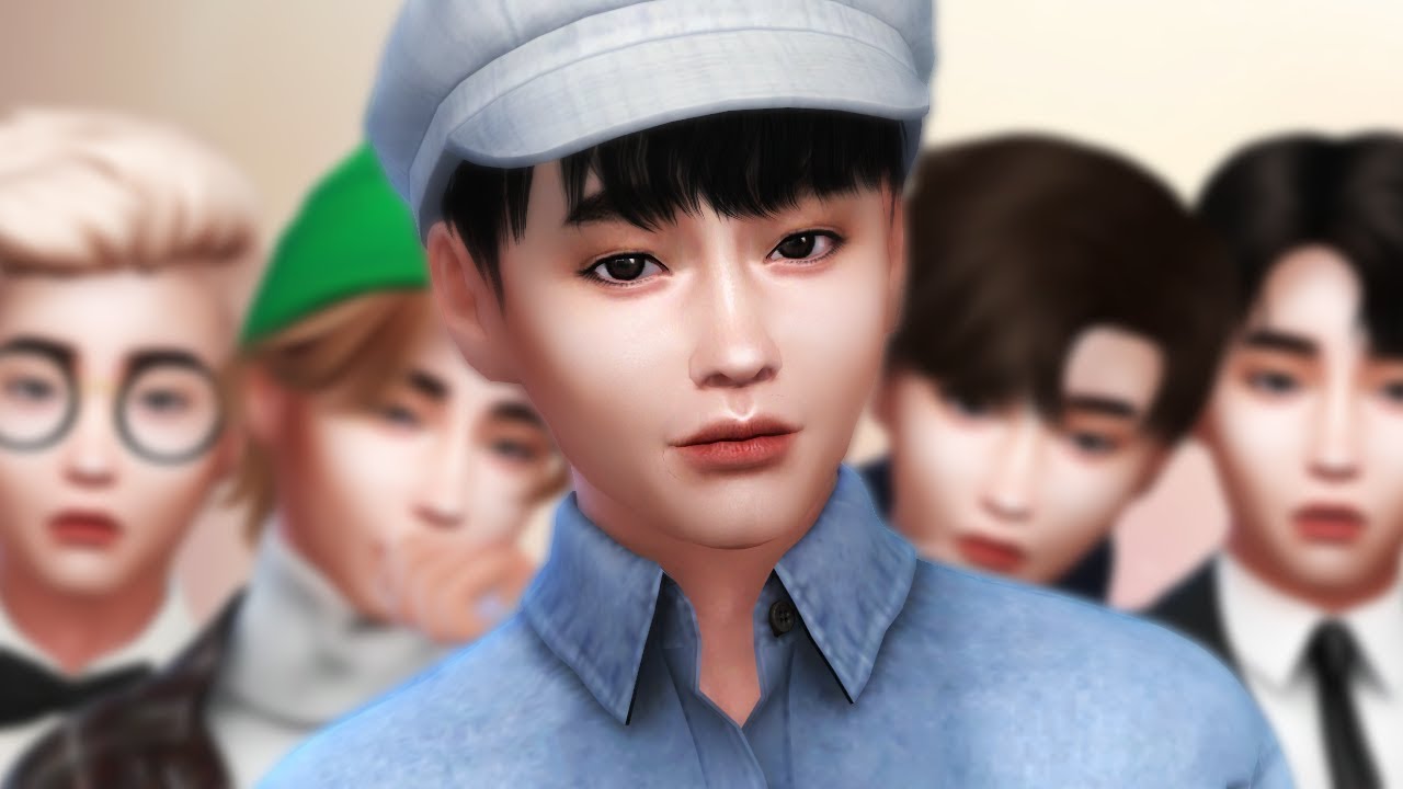 NCT MARK + CC List & Download | Celeb CAS | The Sims 4 - YouTube